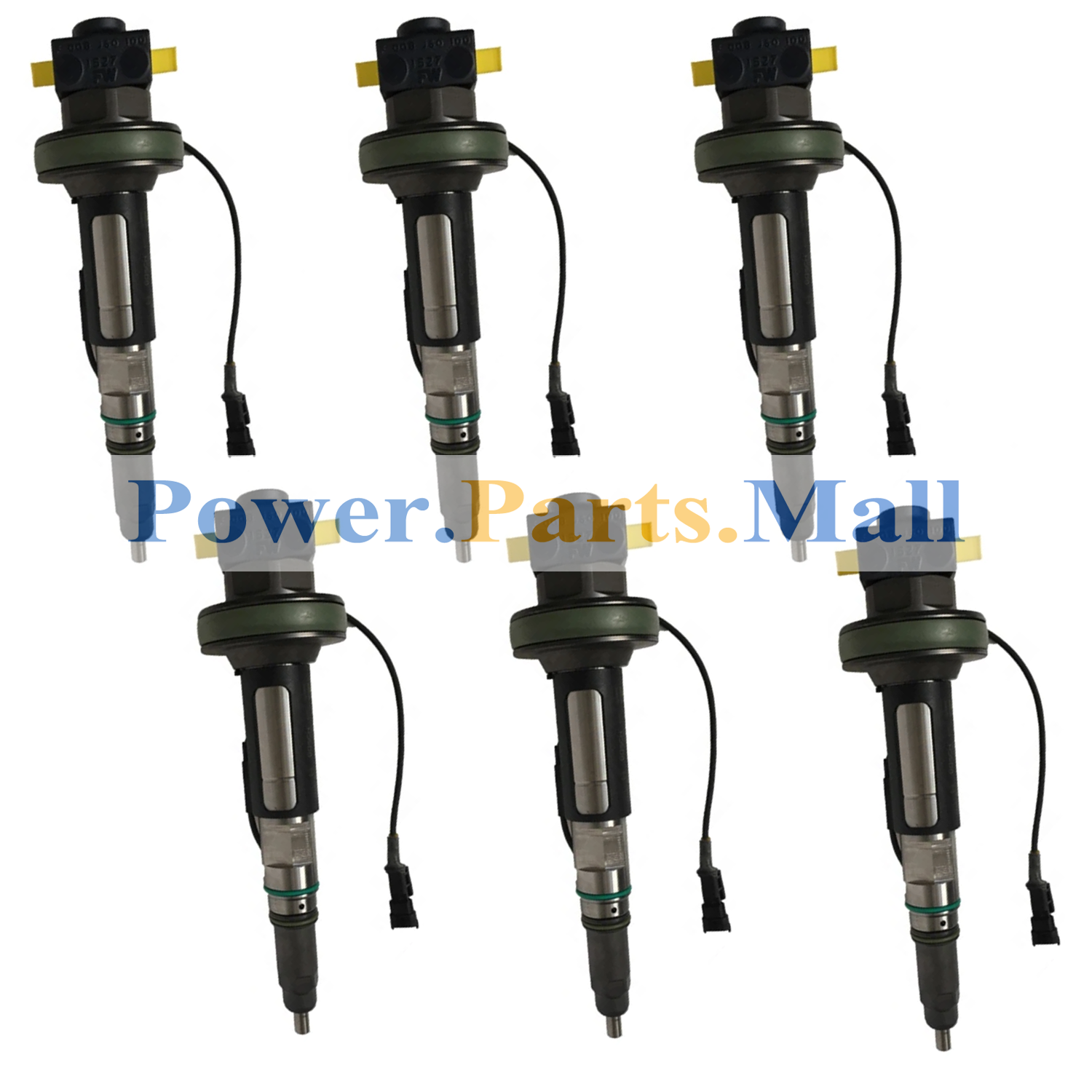 6 pc Fuel Injector 4964172 4964170 4955526 Fit For Cummins QSK50 QSK38 ...