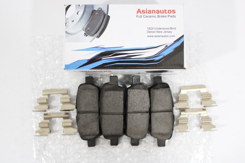 Asianautos Full Ceramic Rear Brake Pads With Hardware For Infiniti G37 ...