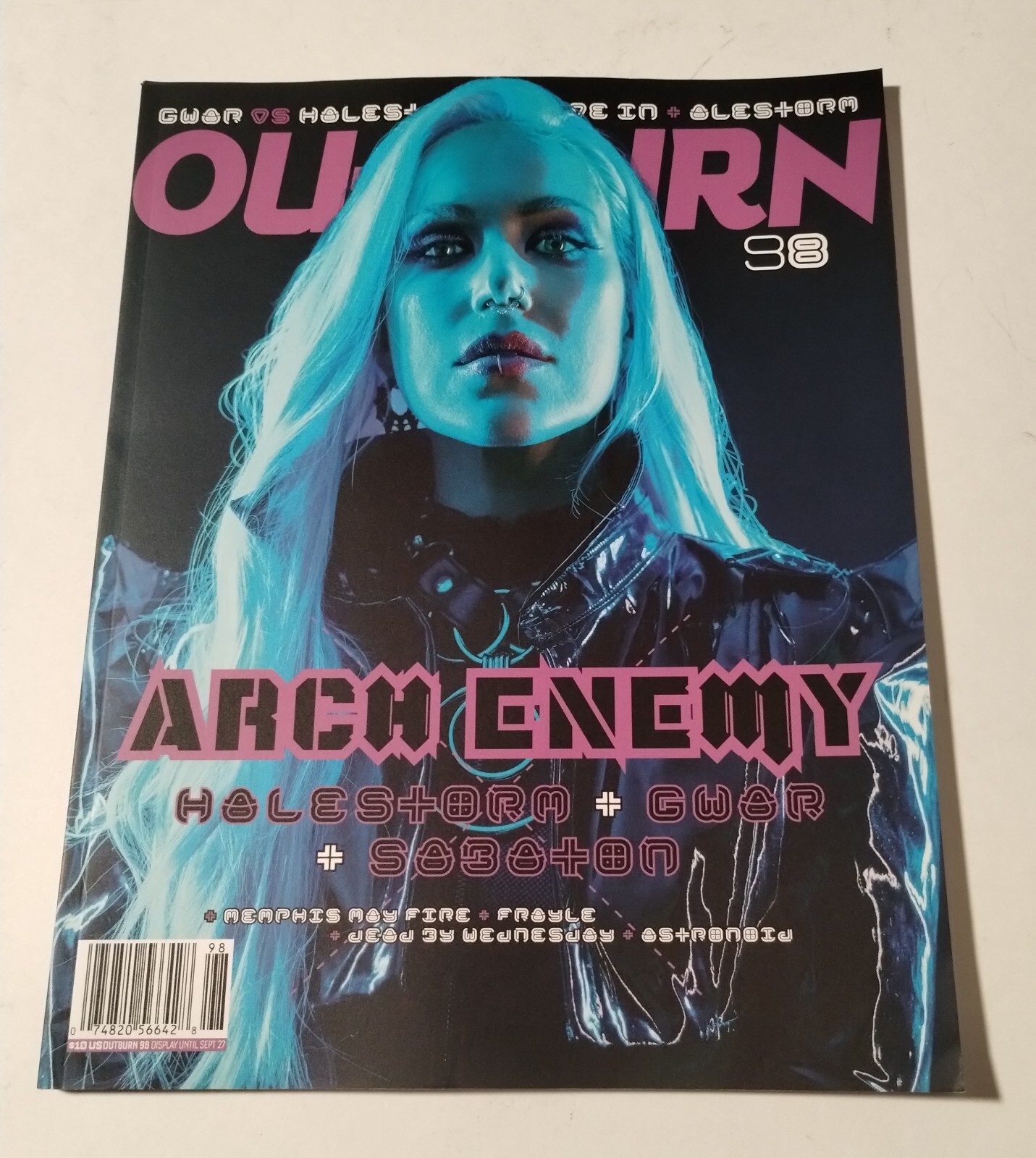 ARCH ENEMY MAGAZINE NOT SIGNED ELISSA WHITE GLUZ PHOTOS CD LP | eBay