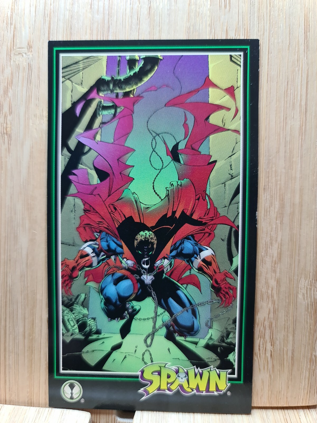 SPAWN🏆1995 WiLDSTORM #146 LARGE Trading Card🏆FREE POST | eBay Australia