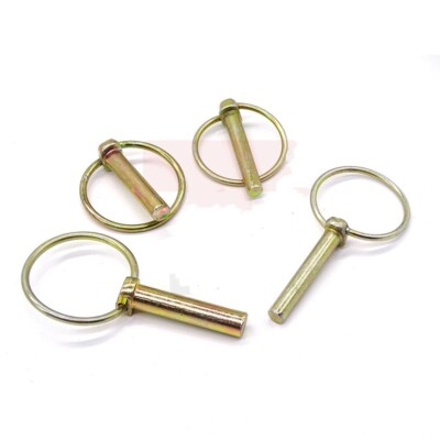 4Pcs Linch Pin with Ring 6mmx45mm Assortment Kit for Boat Trailer ...
