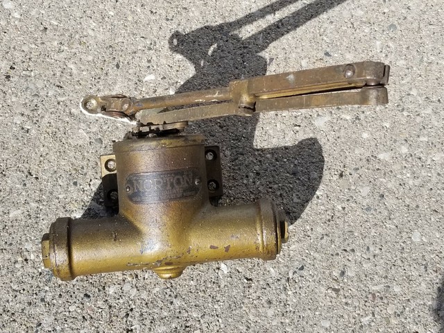 Vintage Norton Potbelly Door Closer Model 1930 Industrial Architectural ...