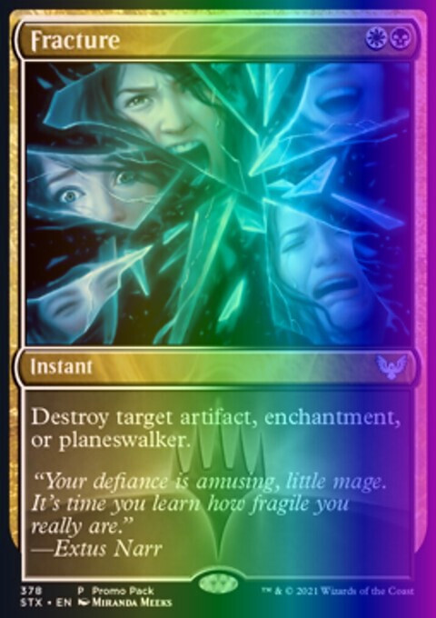 MTG Magic the Gathering Fracture (378/447) Strixhaven School of Mages ...