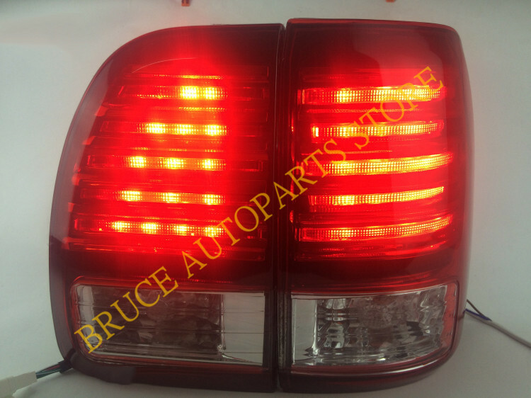 For Lexus LX470 2003 2004 2005 LED Type Rear Tail Lights Lamps 1Set of ...