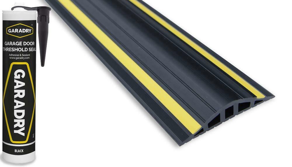 Garadry 1" Garage Door Threshold Seal Kit RAMP Design | eBay
