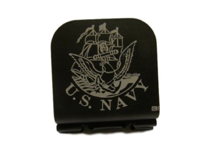 US NAVY Logo Laser Etched Aluminum Hat Clip Brim-it | eBay