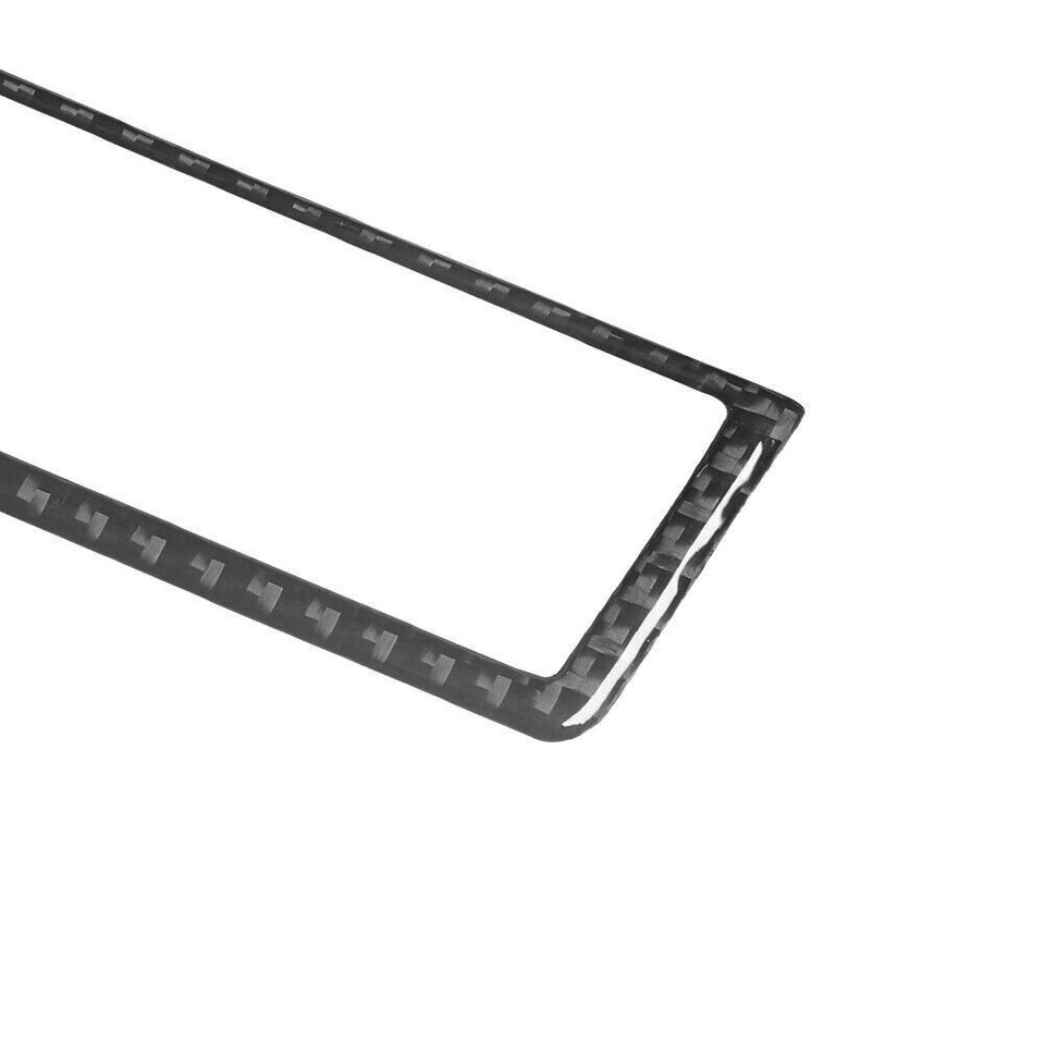 1PC Carbon Fiber Central Console Storage Frame Cover Trim For Honda ...