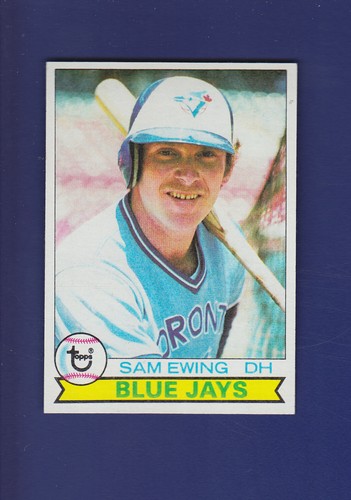 Sam Ewing 1979 TOPPS MLB Baseball #521 (NM+) Toronto Blue Jays | eBay