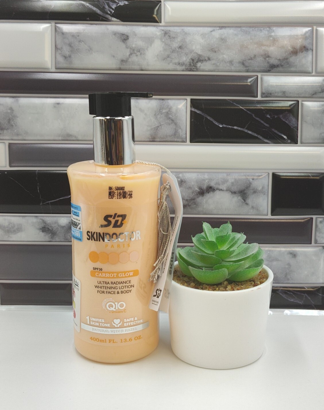 Original skin Doctor Paris Carrot Glow Lightening body lotion 400ml ...