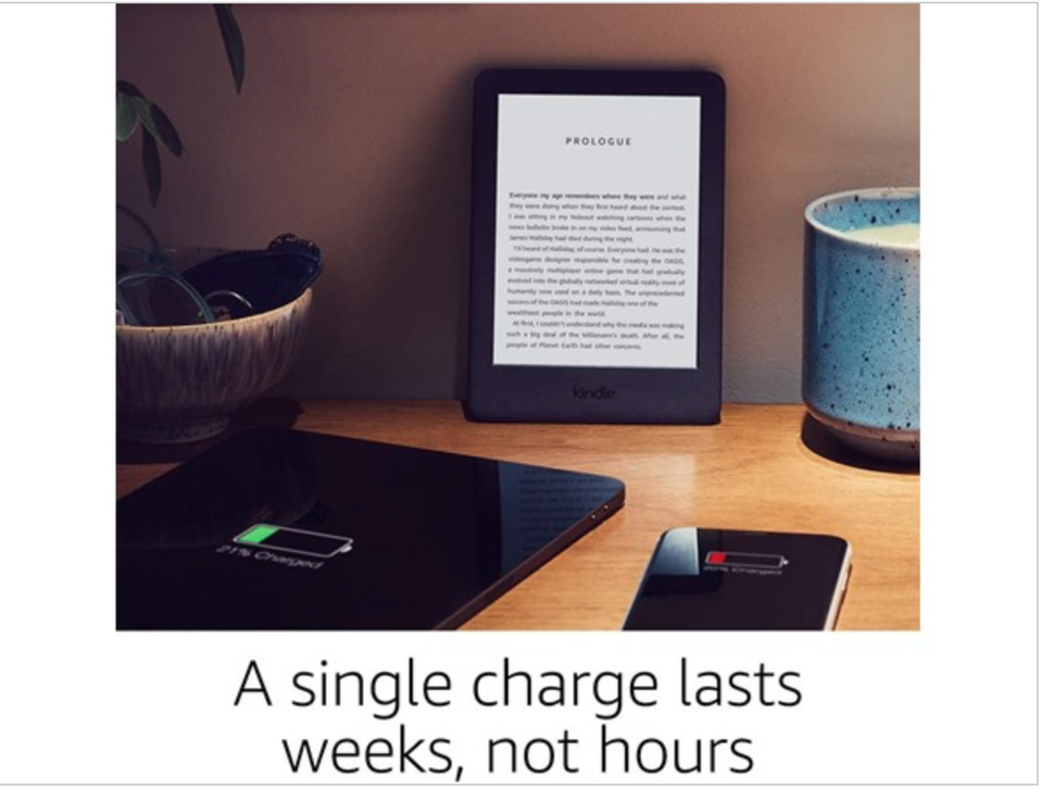 NEW Amazon Kindle 10th EReader Generation Gen Wi-Fi 6-inch Black E ...