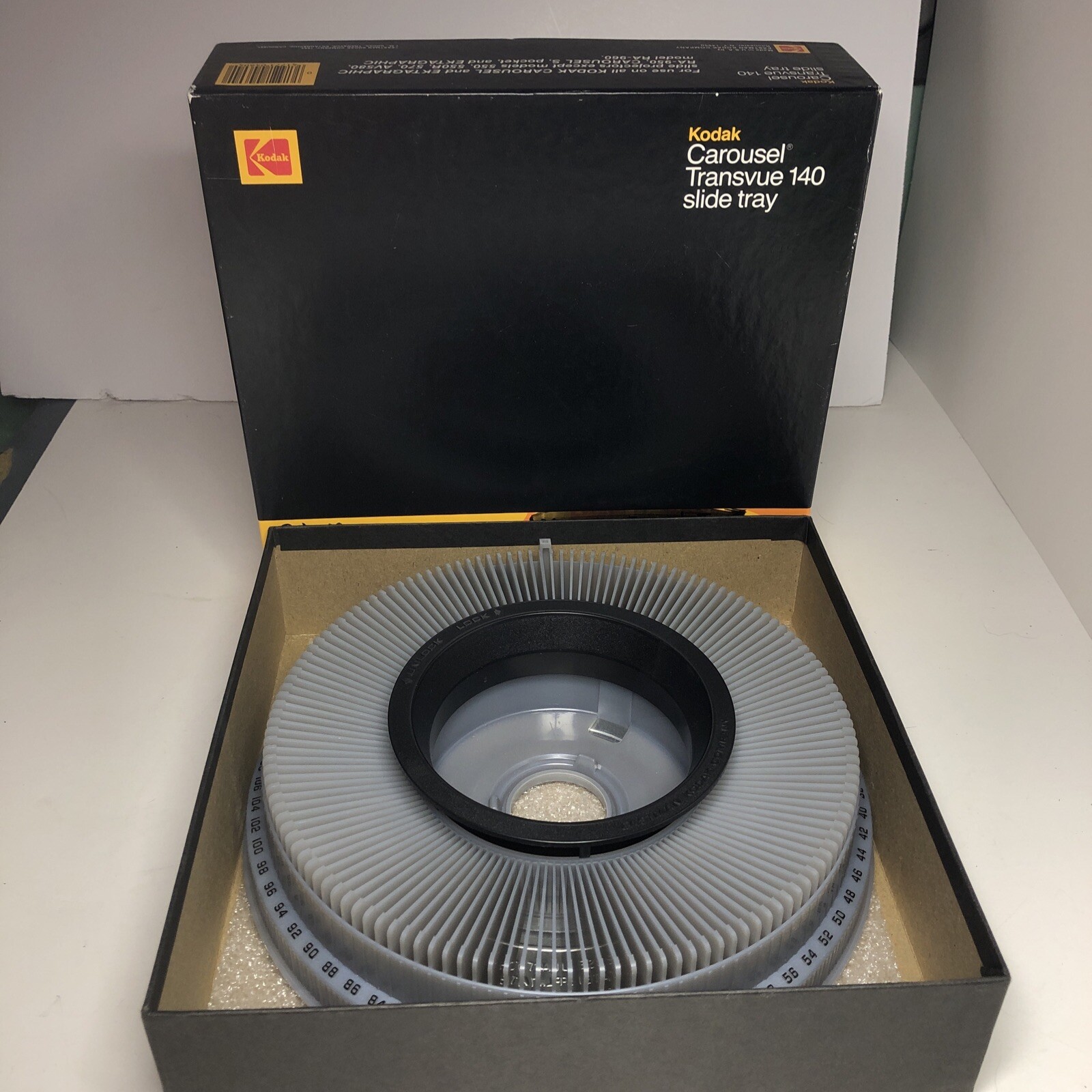 Vintage Lot of 4 Kodak Carousel Transvue 140 Slide Projector Trays USED ...