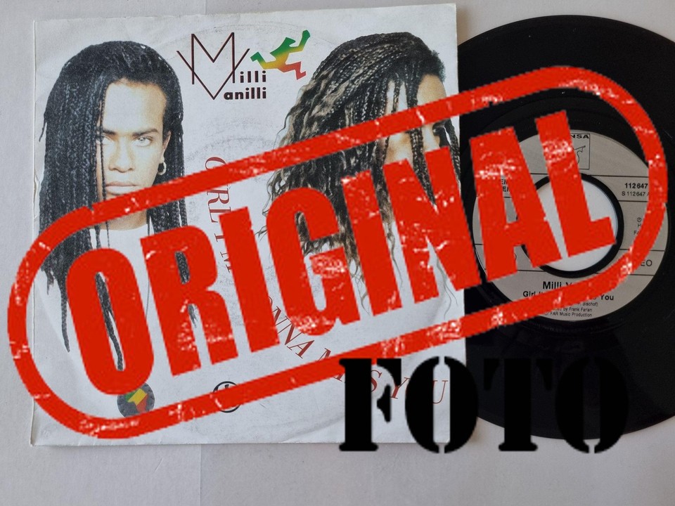 Milli Vanilli - Girl I'm Gonna Miss You 7'' Vinyl Germany | eBay Australia