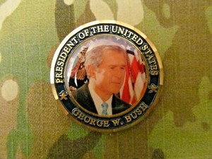 RARE , AUTHENTIC, PRESIDENT GEORGE W. BUSH CHALLENGE COIN | eBay
