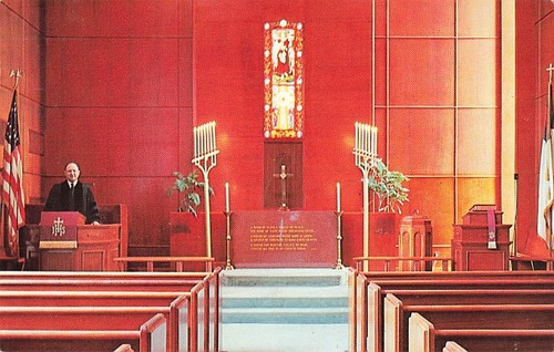 Postcard Memorial Chapel First Methodist Church Seattle Washington 1969 ...
