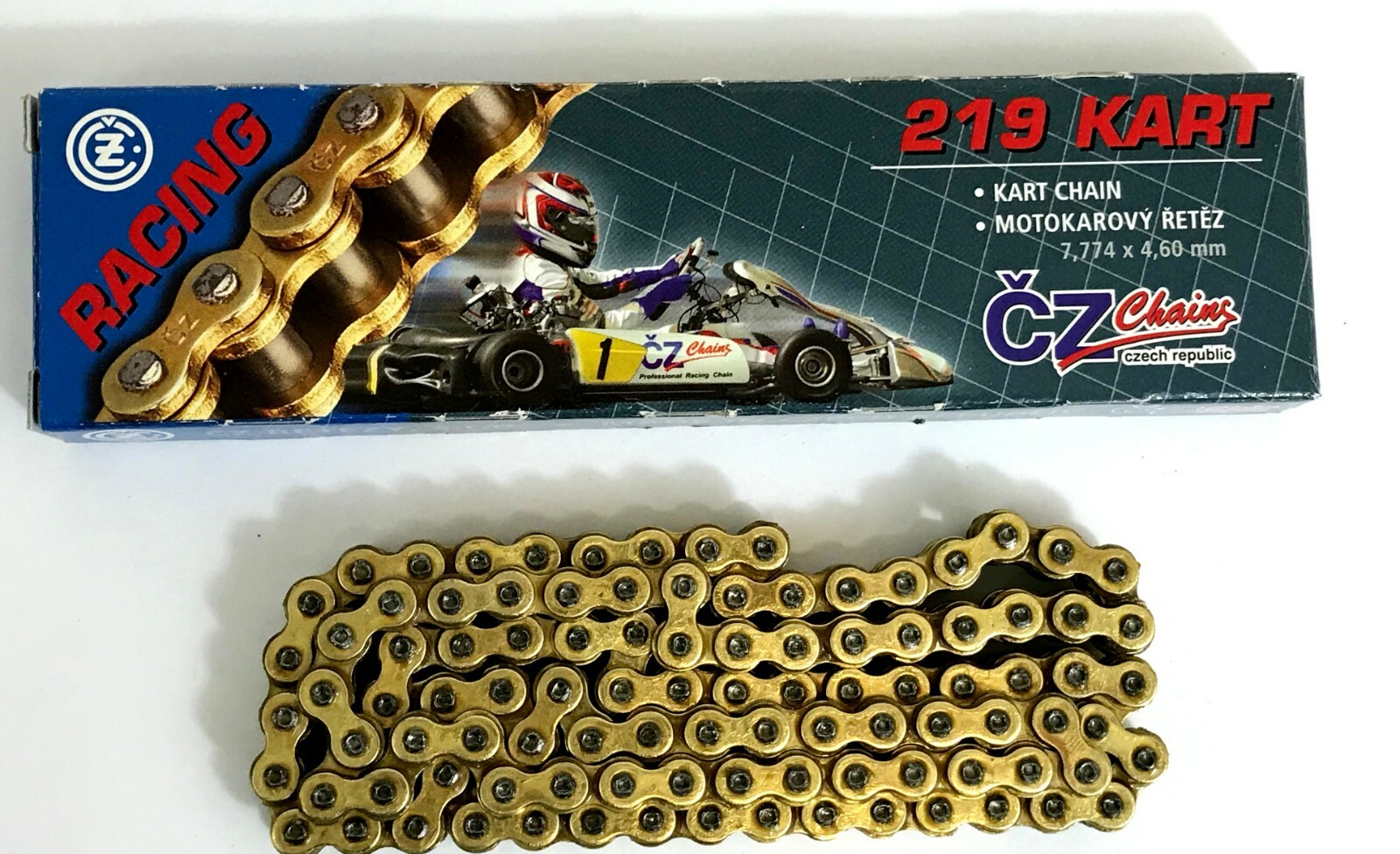 106 LINK CZ SUPER 219 KART CHAIN ROTAX CADET HONDA IAME X30 TKM | eBay