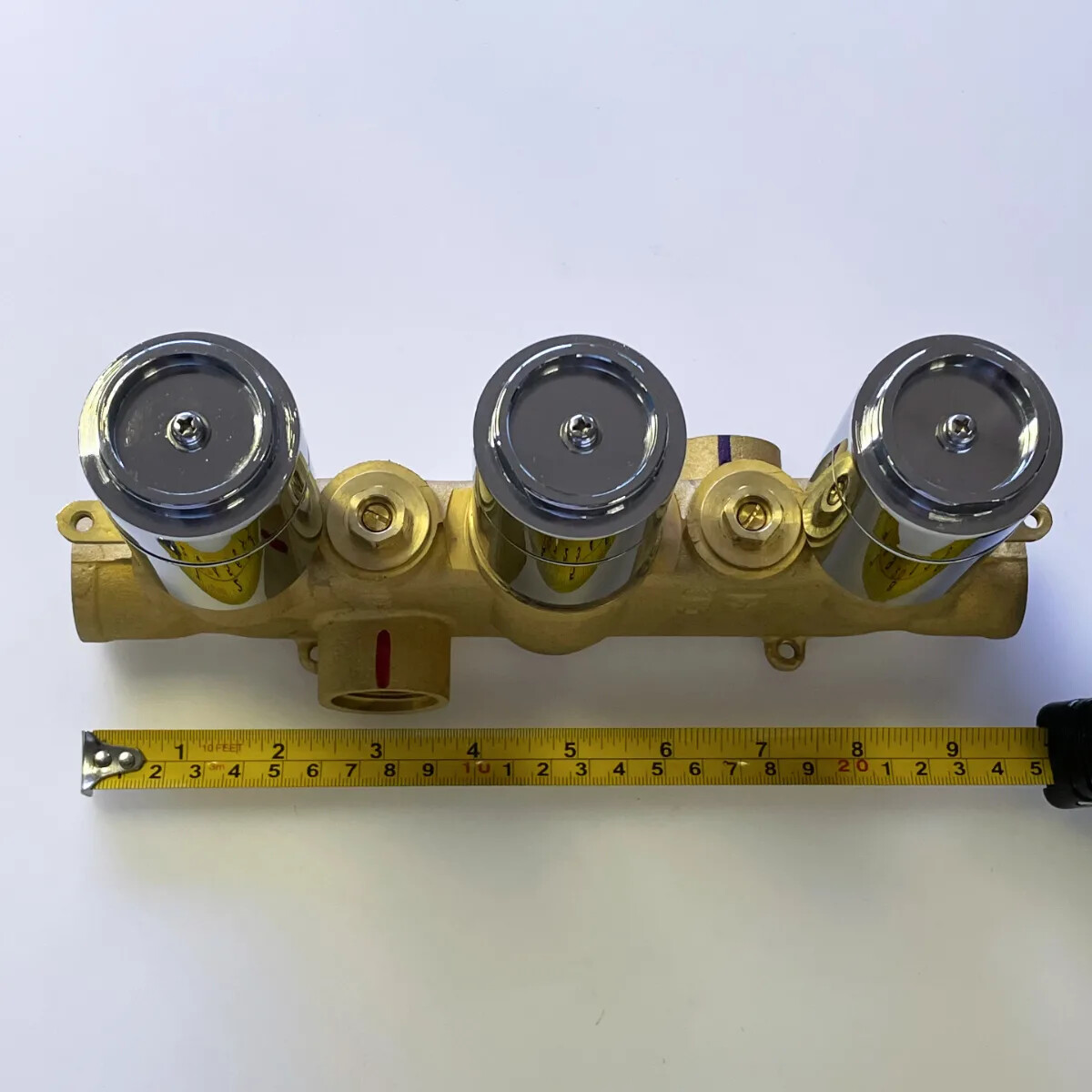 3 Control Thermostatic Valve (With No Backplate KIT) By Crosswater For Bathstore | eBay