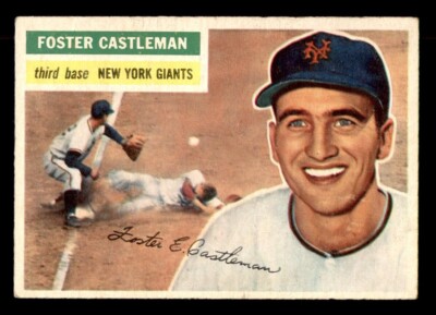 1956 Topps Baseball #271 Foster Castleman EX *k2 | eBay