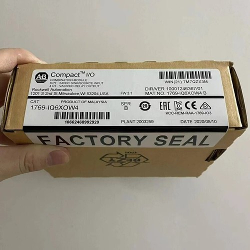Allen-Bradley 1769-IQ6XOW4 Compact I/O 24VDC Input Relay Output Module ...