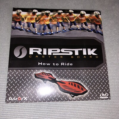 How to Ride - RIPSTIK Caster Board RazorX Rip Stick Instructional DVD ...