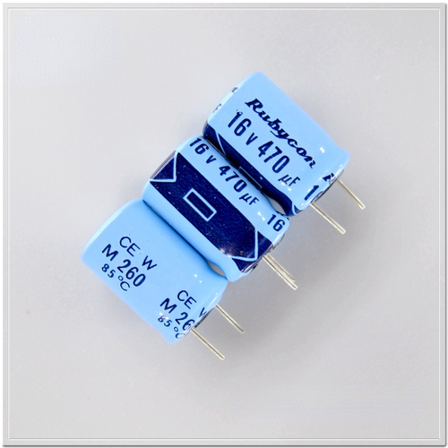 10Pcs Rubycon TWMS (CEW) series 470uF/16V large volume electrolytic ...