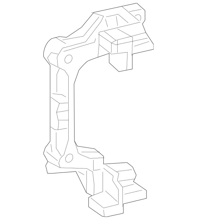 Genuine Mercedes-Benz Brake Carrier 205-423-01-06 | eBay
