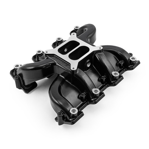 Chevy GM LS3 Dual Plane 4150 MidRise Air Aluminum Intake Manifold ...