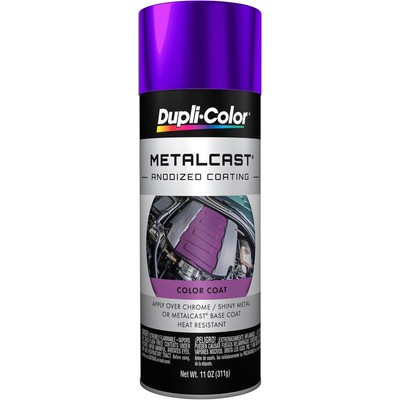 Duplicolor Paint MC204, Metalcast Anodized Paint, Purple Anodized, 11 ...