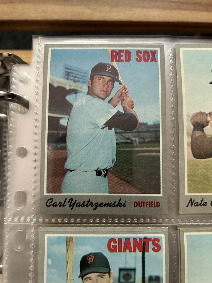 1970 Topps Baseball Complete Set - Very Good To Ex+ 1-720 In Binder ...