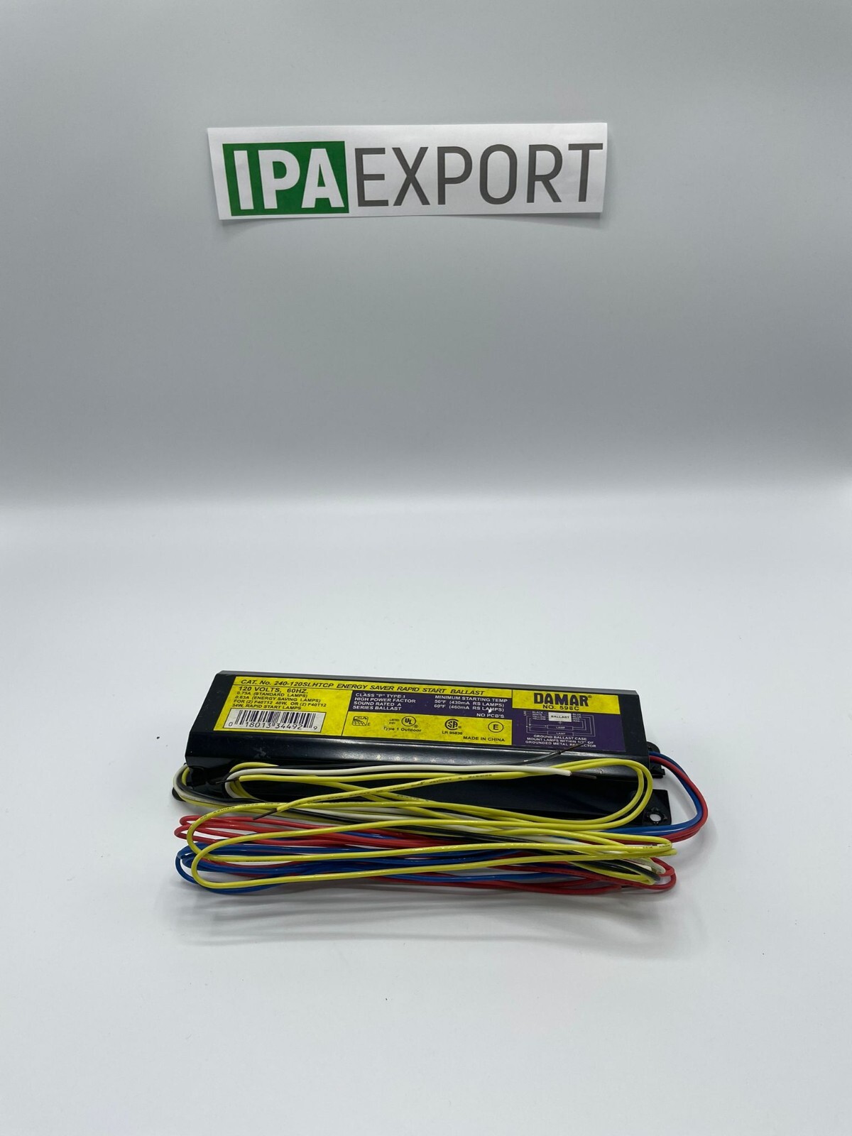 DAMAR Rapid Start Ballast No. 598C Model #240-120-SLH-TCP | eBay
