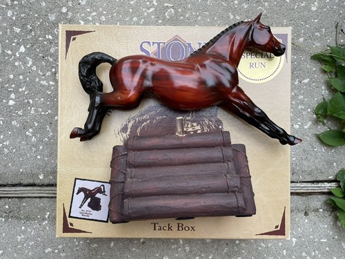 Breyer Peter Stone Jumping Sport Horse Decorator Woodgrain Glossy ...