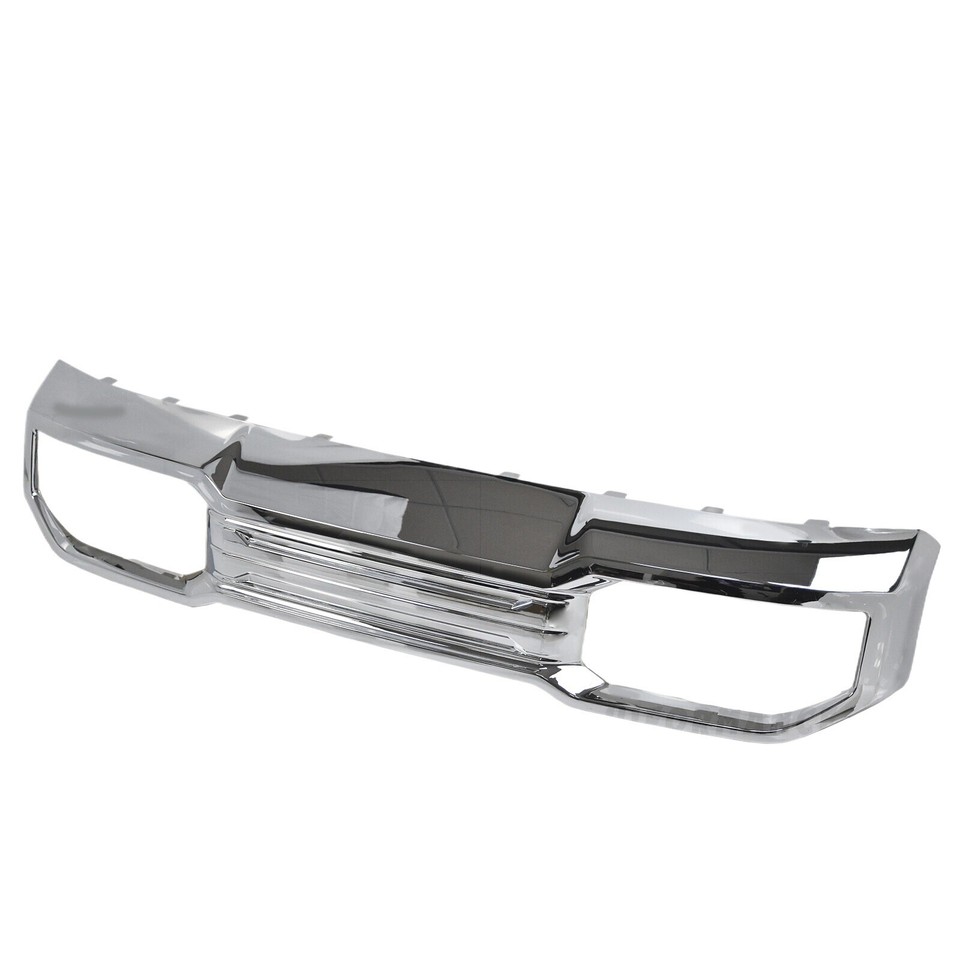 Front Bumper Lower Skid Plate Valance Chrome For 2022-2026 GMC Sierra ...