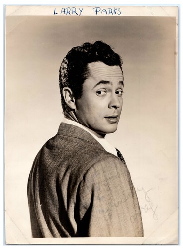 LARRY PARKS Original 1940s PORTRAIT Photo American Actor Communist ...