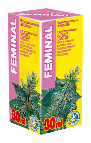Feminal 30ml - Effective Herbal Treatment - Menopause, Hormonal ...