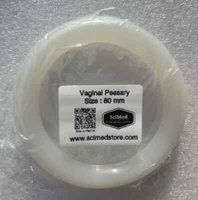Pessary Ring 100 % Silicone Pessaries Pelvic Organ Uterine Prolapse 80 ...
