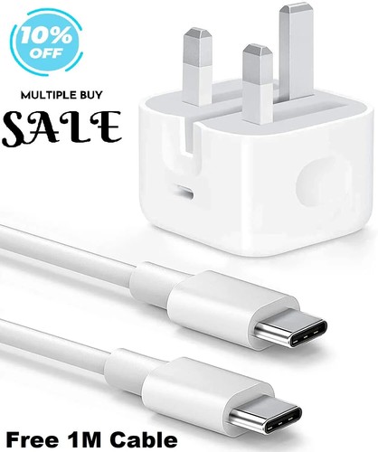 For iPhone 15, 15 Pro, 15 Pro Max 15+ Fast Charging USB-C PD Plug ...