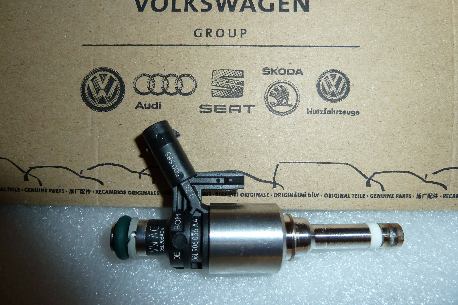 Genuine OEM Fuel Injector for Audi 06L906036AA for sale online | eBay