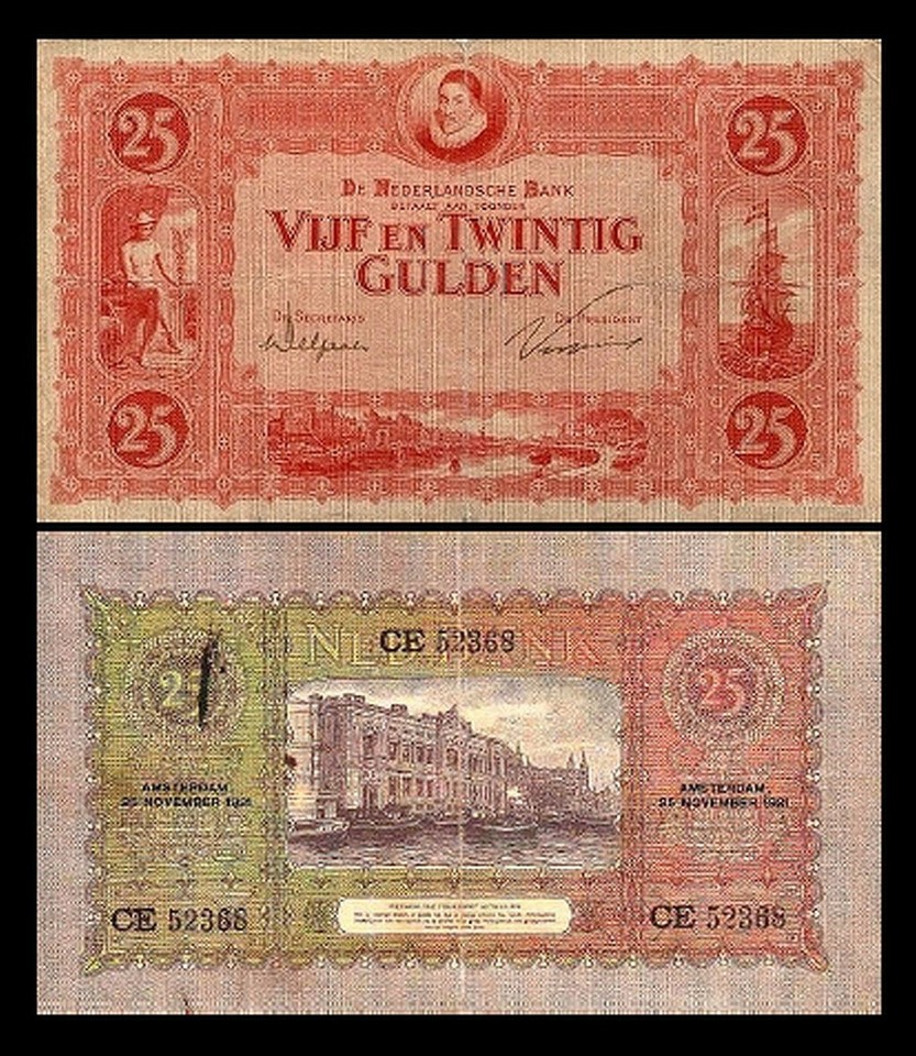 10 - 1000 GULDEN - Edition 1917 - 1929 - Reproduction - 012 | eBay