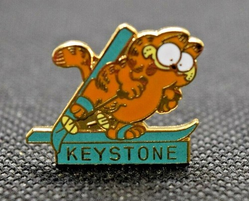 Keystone Garfield Skiing Jump Ski Lapel Pin | eBay