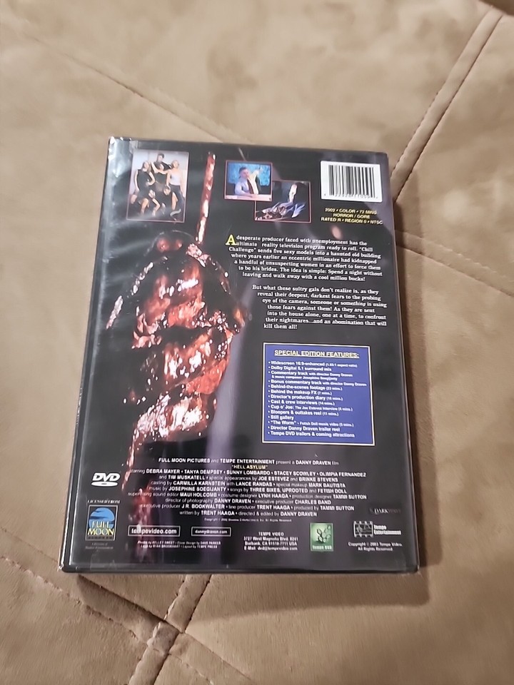 #8- Hell Asylum (DVD, 2002, Special Edition) 822928110094 | eBay