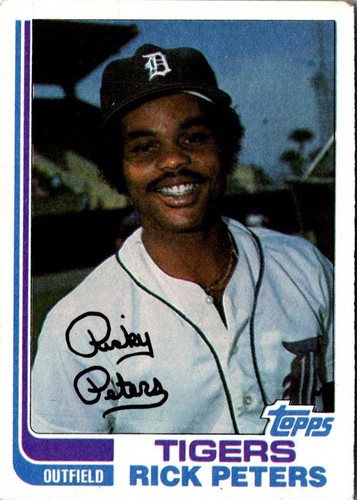 1982 Topps Rick Peters #269 Detroit Tigers Baseball Card | eBay