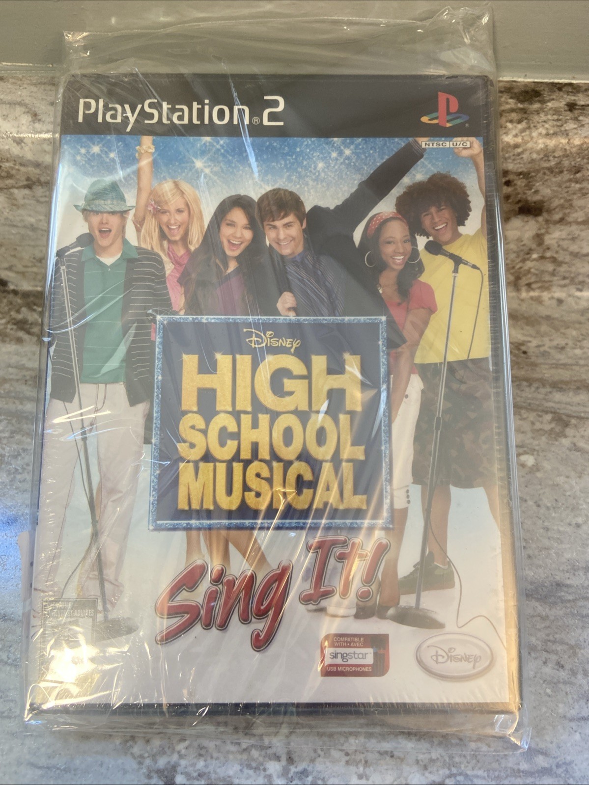 High School Musical Sing It Playstation 2 PS2 Game SEALED NEW ...