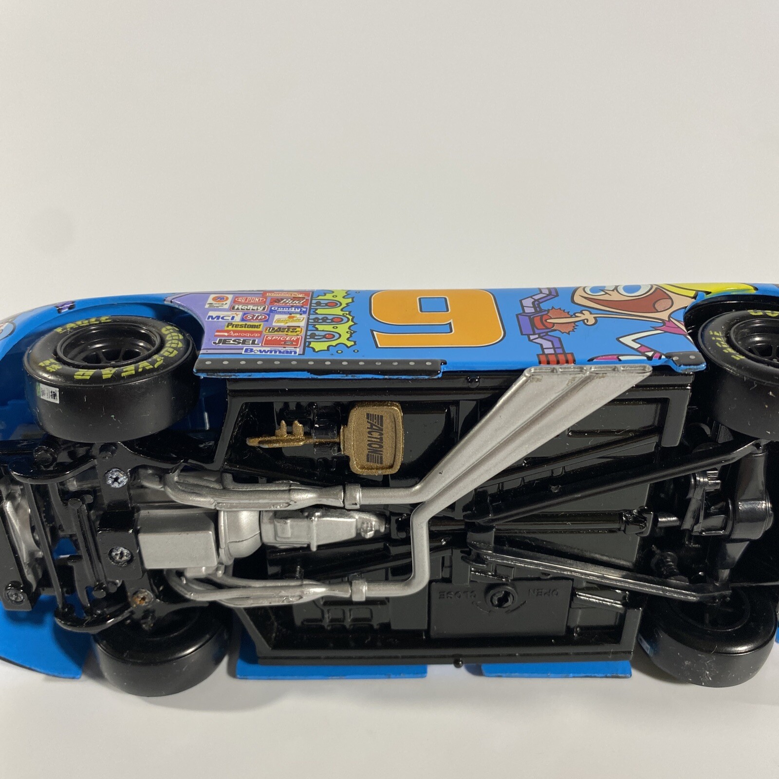 Jerry Nadeau #9 1:24 NASCAR Cartoon Network Wacky Racing 1999 LTD ...