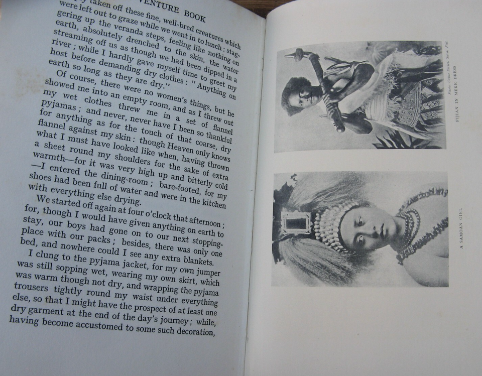 1926 The Venture Book- Elinor Mordaunt Pacific Islands Fiji Samoa Tonga ...