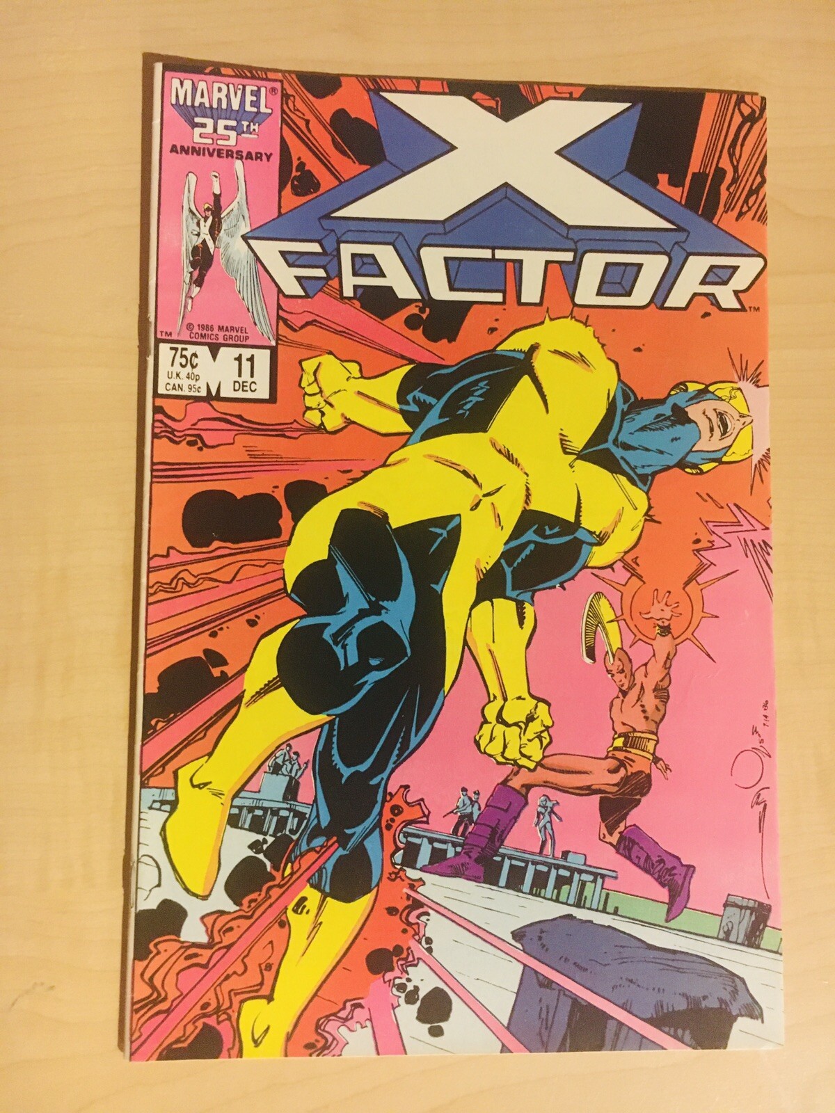 X-Factor #11 (1986 Marvel) Apocalypse App! Death of Berzerker! | eBay