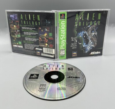Alien Trilogy Greatest Hits PS1 (Sony PlayStation 1, 1996) Complete ...