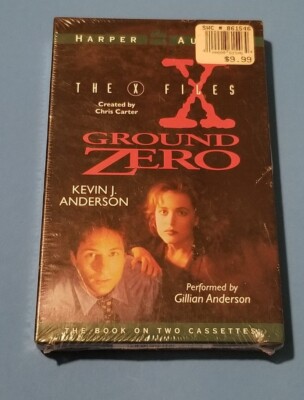 Vintage 1995 THE X-FILES: Ground Zero by Kevin Anderson Audio Book ...