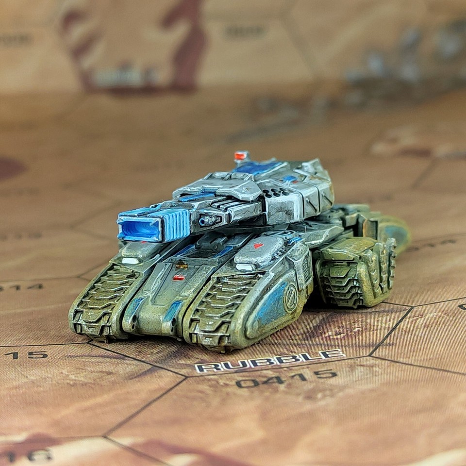 Torturer Mini Tank Vehicle MWO Mech Miniature Compatible with ...