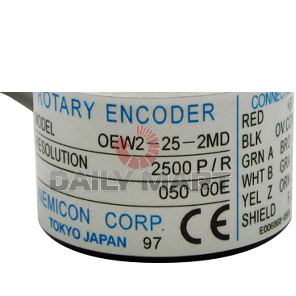 New Nemicon OEW2-25-2MD Incremental Rotary Encoder in Box | eBay