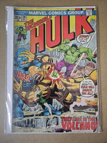 SUPER RARE! The Incredible Hulk Marvel Comics Group December 1973. No ...