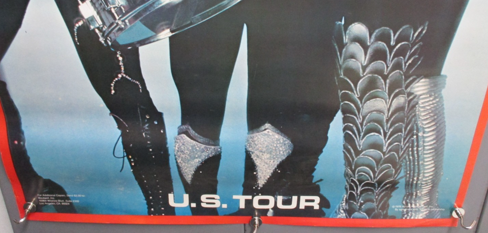 1976 KISS U.S. TOUR Patriotic American Flag POSTER 22"x33" CM4830 | eBay